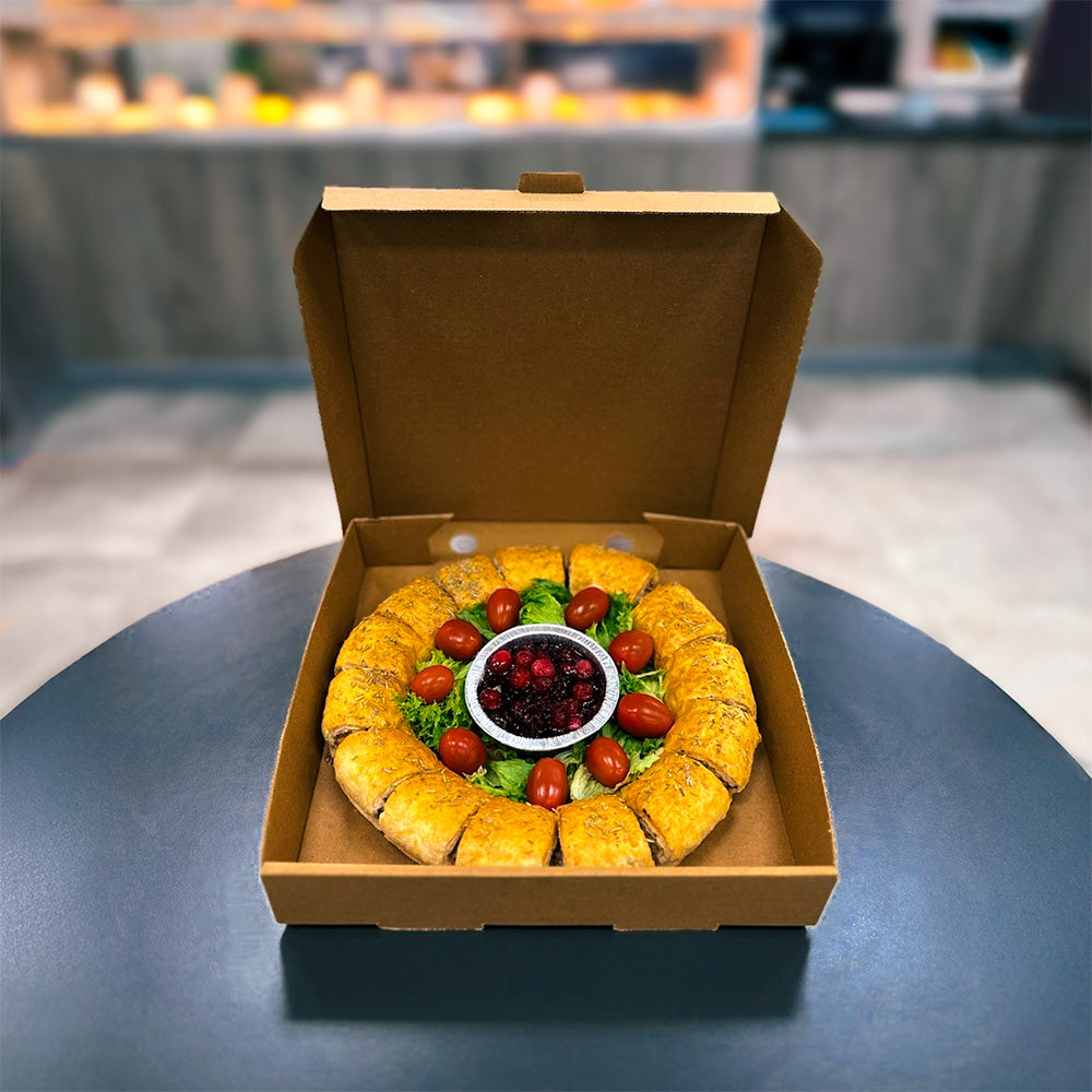 Festive Sausage Roll Wreath - Perfect for Sharing– Bowen Pies